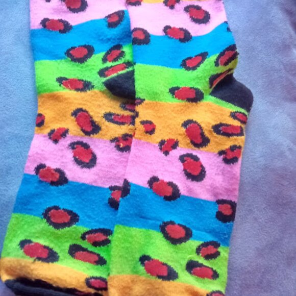 Accessories | Animal Spotted Pastel Socks Midcalf | Poshmark